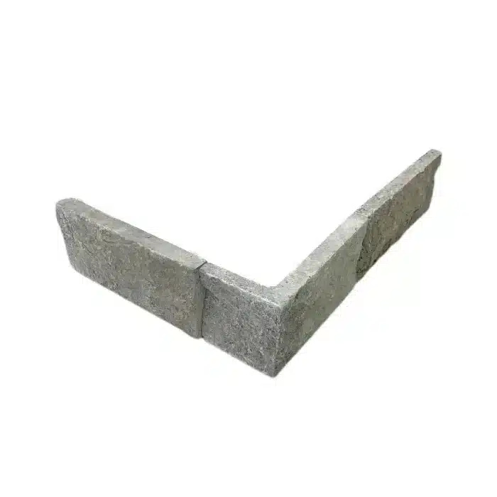 Silver Travertine Splitface Wall Cladding - 100mm x Random Lengths - SD&CO