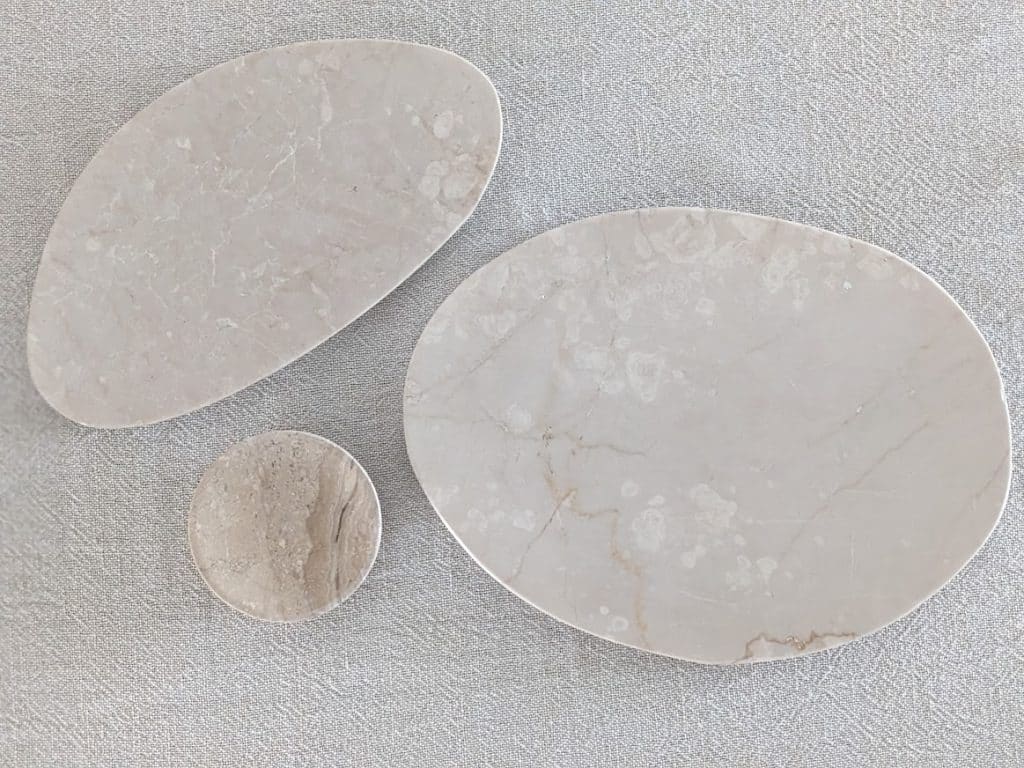 Chiara Marble Plate Small - Homewares by Stone Design and Co