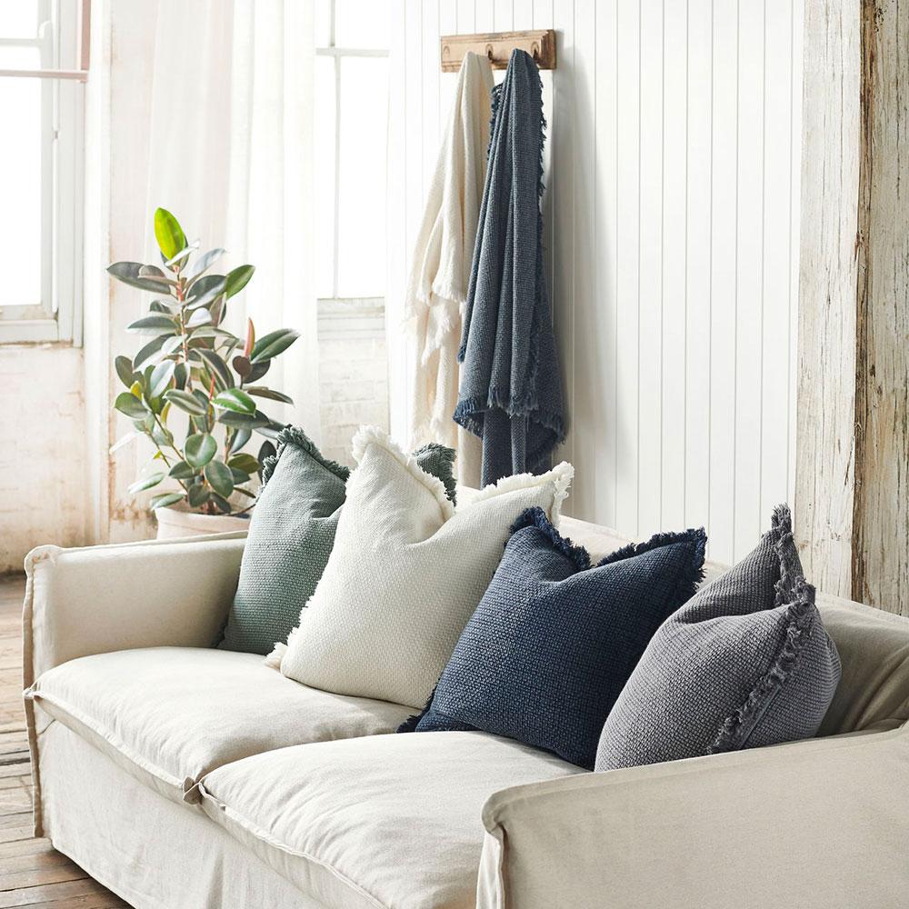 Chelsea Cushion - Slate - SD&CO