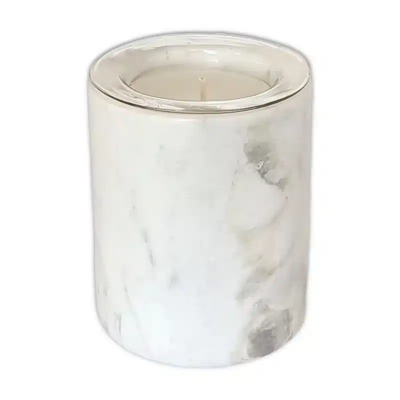 Natural Stone Candle – Refillable Stone Candle Holder